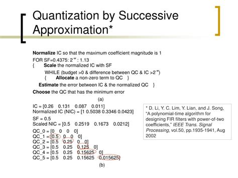 Ppt Area Effective Fir Filter Design For Multiplier Less Implementation Powerpoint