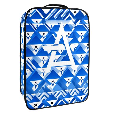 Flag Of Israel Clear Polyester Shoe Containers 23x31cm9x12in Shoe