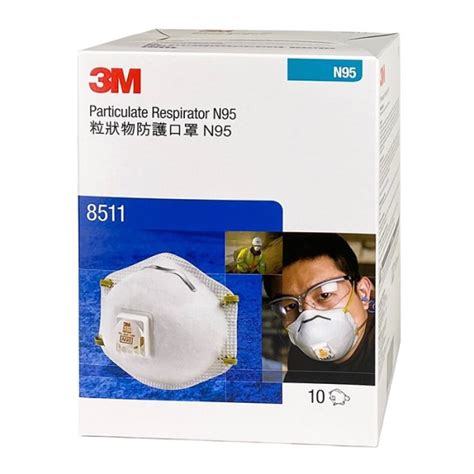 3m 8511 Niosh N95 Valved Particulate Respirator Masks Ppeo