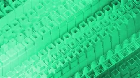 Green Turquoise Bright Backgrounds Design Bright Lines Squares Rising