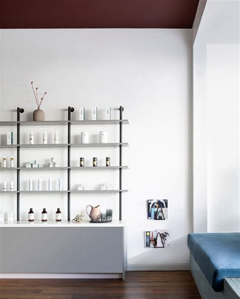 Proem Studio Uses Muted Shades To Design Cheeks And Co Facial Spa