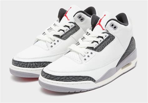 Air Jordan 3 Summit White Fire Red Ct8532 106