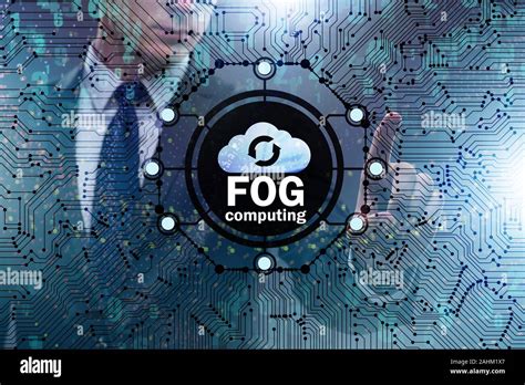 The Fog And Edge Cloud Computing Concept Stock Photo Alamy
