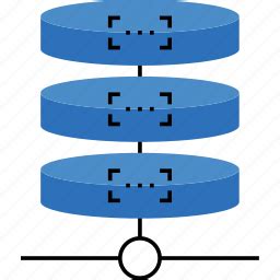 Connection Data Databank Database Network Node Server Icon
