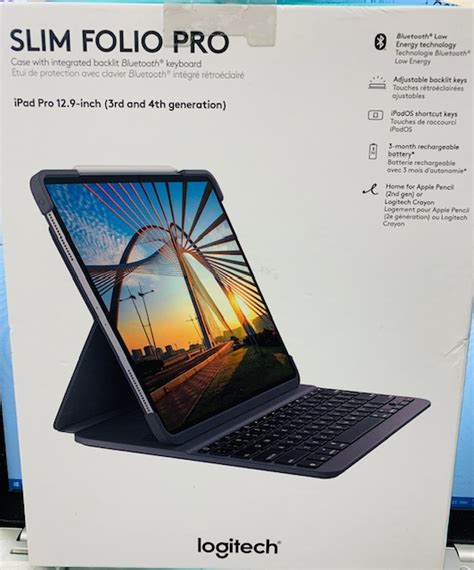 Logitech Slim Folio Pro IPad Pro With Keyboard Property Room
