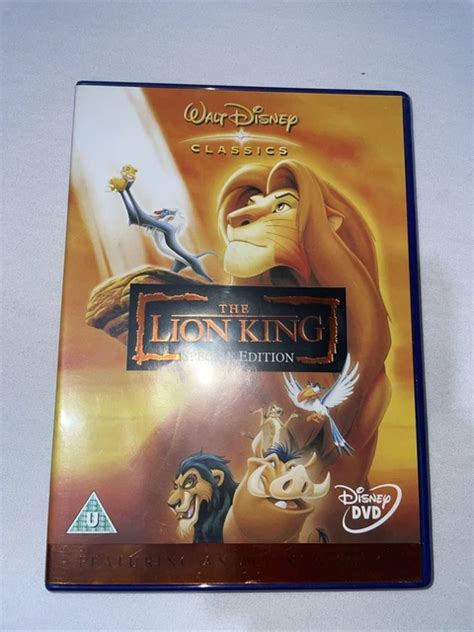 The Lion King Walt Disney Classics 2 Disc Special Edition Excellent