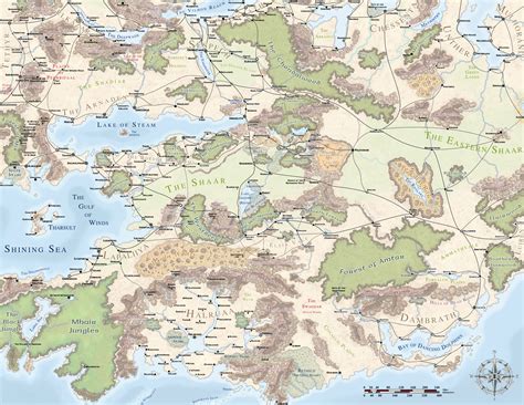 Forgotten Realms Map