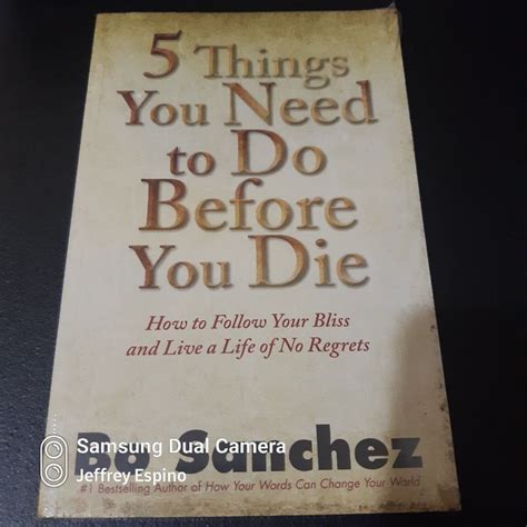 5 Things You Need To Do Before You Die By Bo Sanchez Hobbies And Toys
