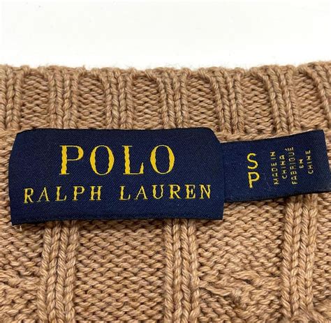 폴로 랄프로렌 신형라벨 꽈배기 니트 후루츠패밀리