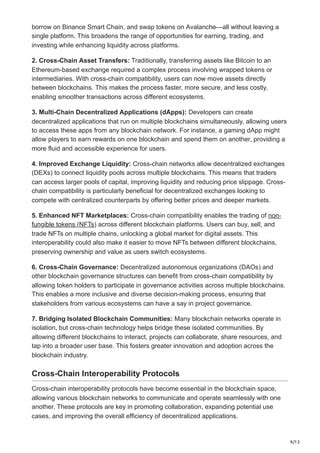 Explore What Is Cross Chain Compatibility Pdf