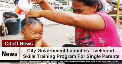 City Government Launches Livelihood Skills Training Program For Single
