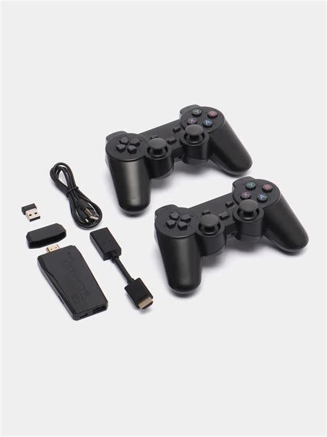 Игровая приставка Game Stick Lite приставка, для телевизора 2 геймпада ...
