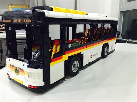 Lego Moc 5161 Motorized Bus Technic 2016 Rebrickable Build With Lego