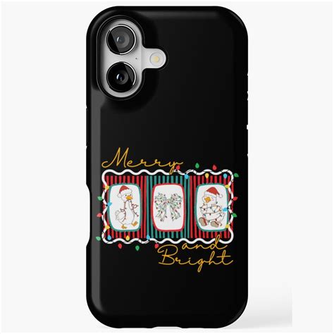 Silly Goose Festive Funny Bright Holiday Cheer Art For Iphone 17 11 12