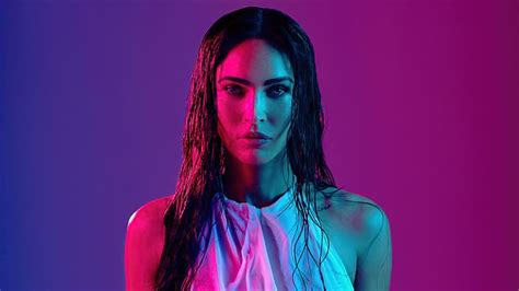 Online Crop Hd Wallpaper Megan Fox Actress Brunette Closeup
