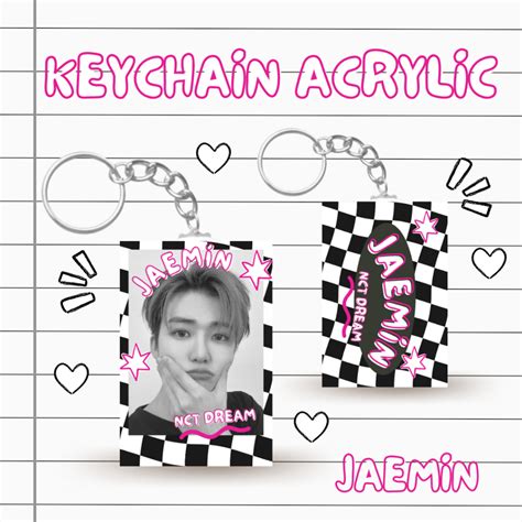 Jual NCT DREAM K POP KEYCHAIN ACRYLIC KEYRING GANTUNGAN KUNCI GANCI