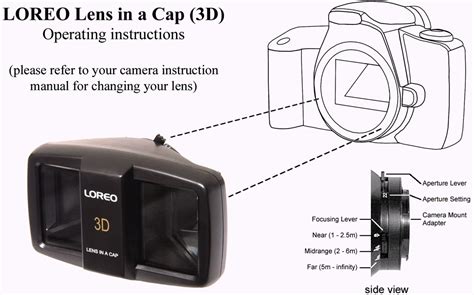 Loreo Manuals Loreo 3d Lens In A Cap Operation Manual