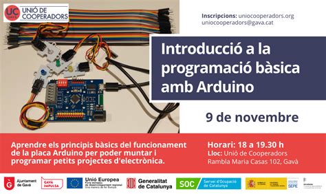 Taller Dintroducció Programació Bàsica Amb Arduino Unio Cooperadors