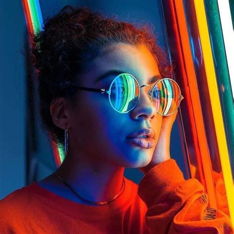 Neon Photography Photographie Portrait Inspiration Portrait