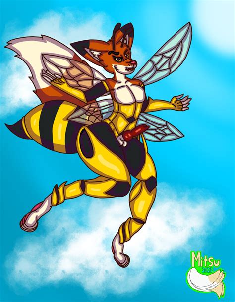 Rule 34 Absurd Res Antennae Anatomy Anthro Arthropod Bee Canid