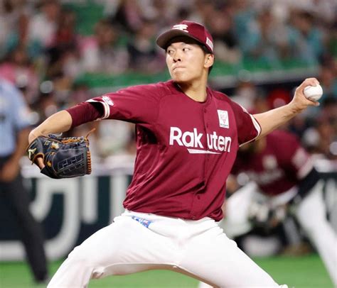 楽天・早川 6回3失点でチームトップタイ6勝目 石井監督「すごくいい球を投げていた」野球デイリースポーツ Online