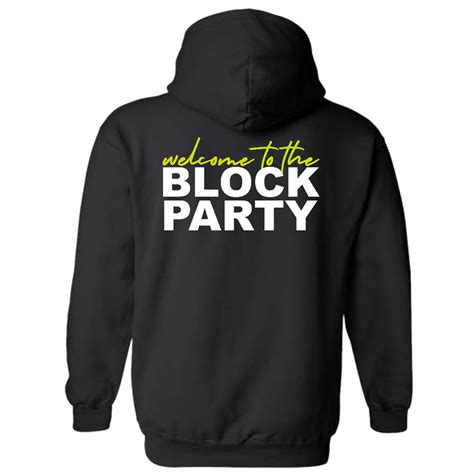 Black Thick Thighs Pullover Hoodie Priscilla Block