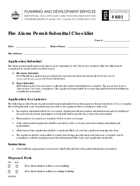Fire Alarm Submittal Checklist Fill Out And Sign Online Dochub