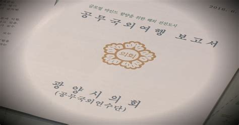 쉼표까지 베껴함량 미달 기초의회 연수보고서