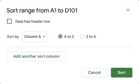 Ways To Sort Data In Google Sheets Dataful