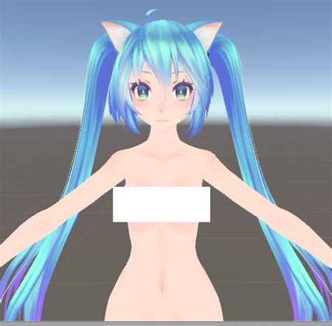 NSFW Miku Neko Free VRChat Avatars VRCMods