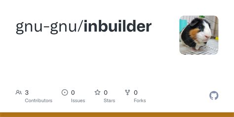 GitHub Gnu Gnu Inbuilder