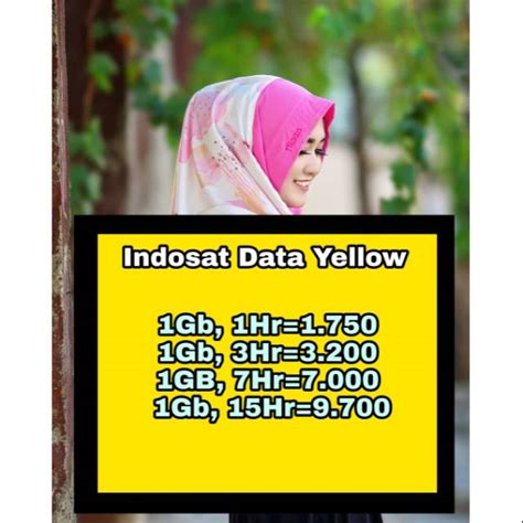 Jual Paket Data Indosat Yellow Shopee Indonesia