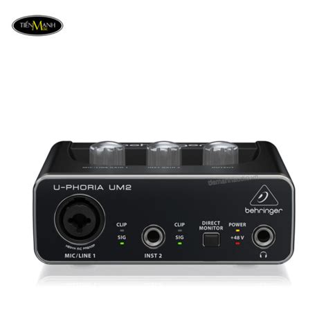 Soundcard Behringer U Phoria Um2 Audio Interface Tienmanhaudio