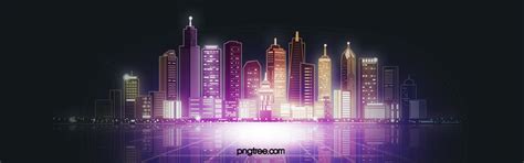 مباني المدينة ليلة خلفية سوداء المسرح ضوء ليل صورة الخلفية للتحميل مجانا