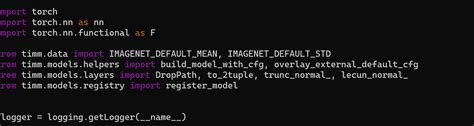 about the timm importerror cannot import name overlay external
