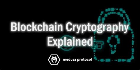Blockchain Cryptography Explained Rmedusaprotocol