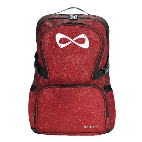 Nfinity Red Sparkle Backpack Available From Cheer World Uk