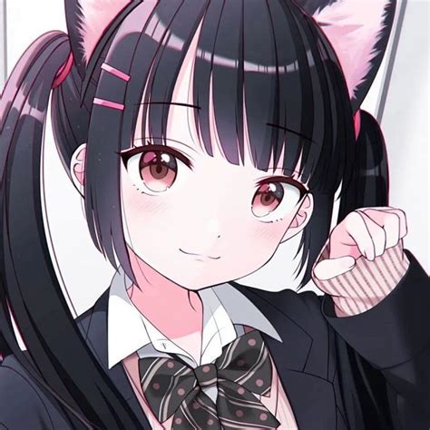 萱砸采集 可爱动漫女头 二次元 美少女