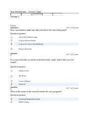 Quiz Submissions Lesson 2 Quiz Docx Quiz Submissions Lesson 2