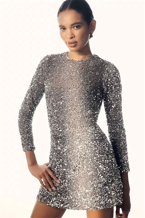 Helsi Avery Long Sleeve Open Back Mini Dress Anthropologie
