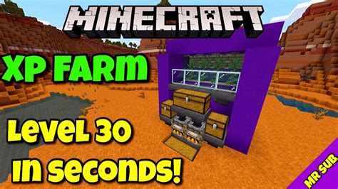 Easy Kelp Xp Farm Minecraft 116 Youtube