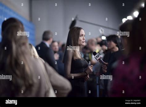 Angelina Jolie Attends The Go Behind The Scenes With The Walt Disney