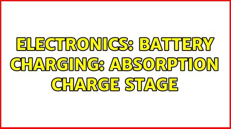 Bulk Charging Vs Absorption Charge At Nina Roberts Blog