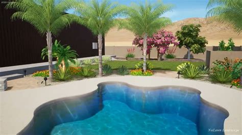 NuLawn Landscape Gilbert AZ Backyard Landscape YouTube