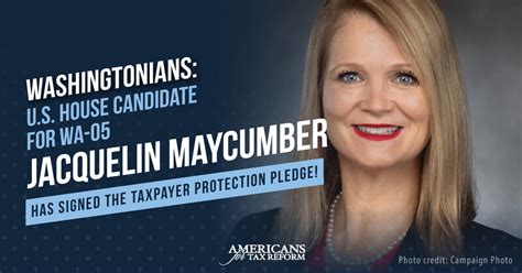 Jacquelin Maycumber First To Make No New Taxes Promise To Voters In