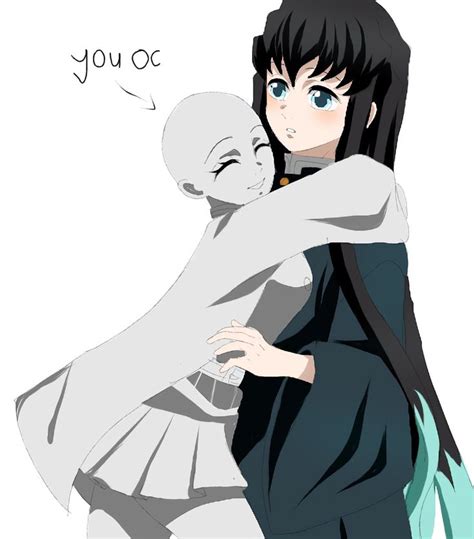 Base oc kny girl x Muichiro Base de desenho Ícones fofos Esboços