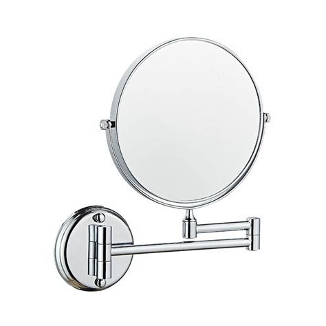 Wall Mounted Magnifying Mirror Cosmetic Mirror Telescope 360 ° Swivel Extendable Mirror Ideal