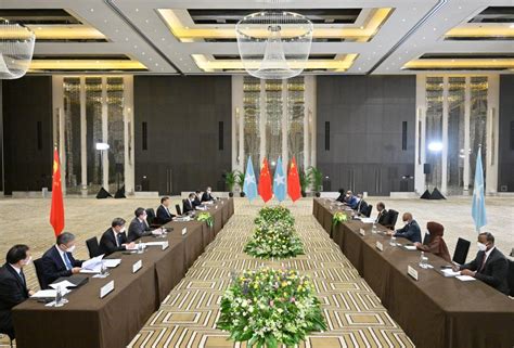 習近平主席、ソマリア大統領と会談