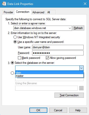 Dixin S Blog Easy Ways To Test Sql Server Sql Azure Connection