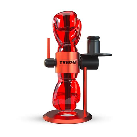 The Champions Globe Red Single Stündenglass Gravity Hookahs And